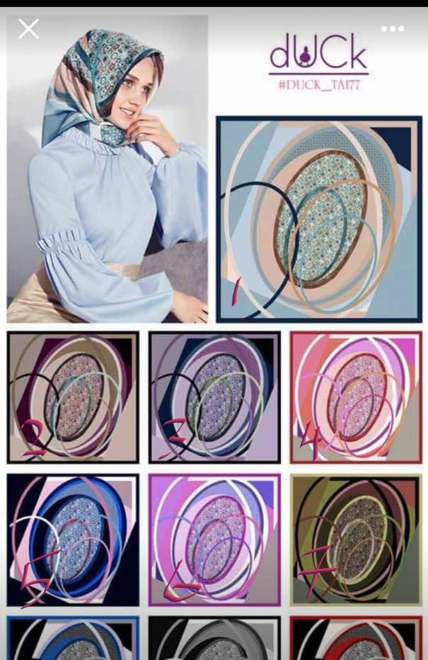 Duck Tudung (Bawal/Shawl), Women's Fashion, Muslimah Fashion, Hijabs on ...