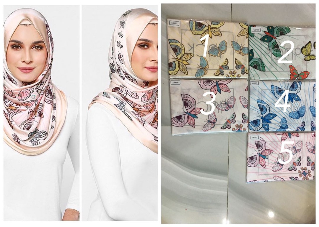 Duck Tudung (Bawal/Shawl), Women's Fashion, Muslimah Fashion, Hijabs on ...