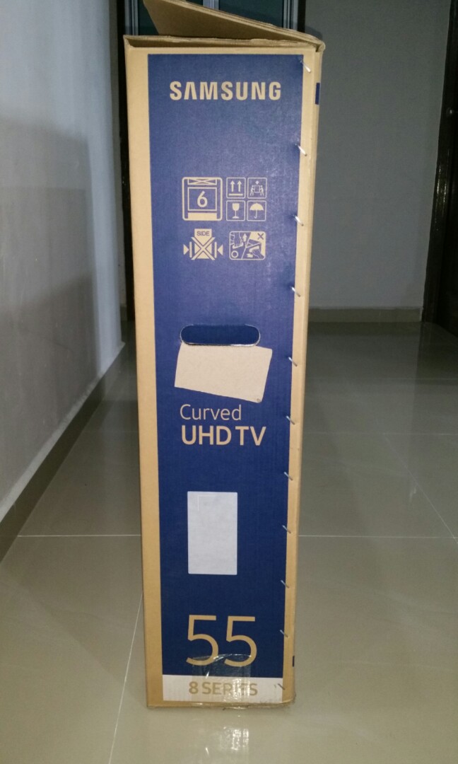 Empty boxes for TV 55", Furniture & Home Living, Furniture, TV Consoles ...