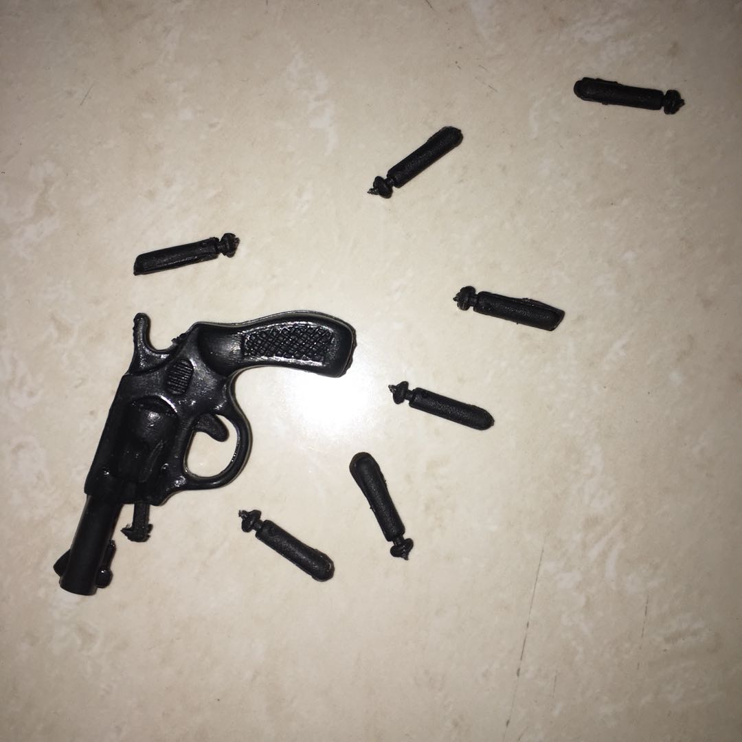 Fake gun with bullets, Toys & Collectibles, Mainan di Carousell