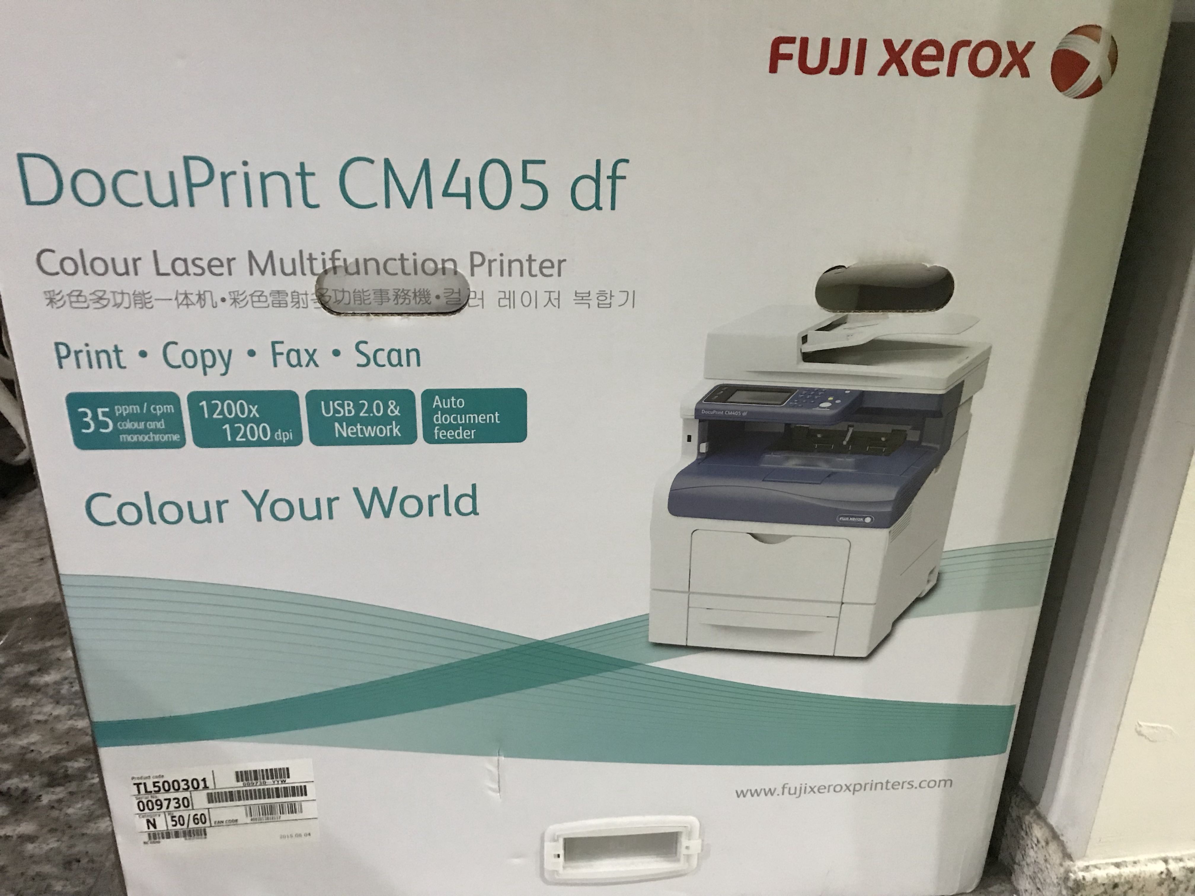 Fuji Xerox DocuPrint CM405 df, Computers & Tech, Printers, Scanners ...