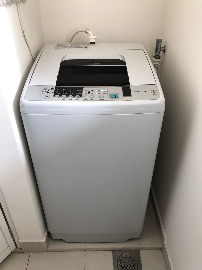 Hitachi 7.5kg Washing Machine, TV & Home Appliances, Washing Machines ...