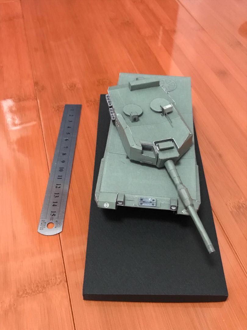 Leopard 2 tank paper model. Scale 1:35, Hobbies & Toys, Toys & Games on ...