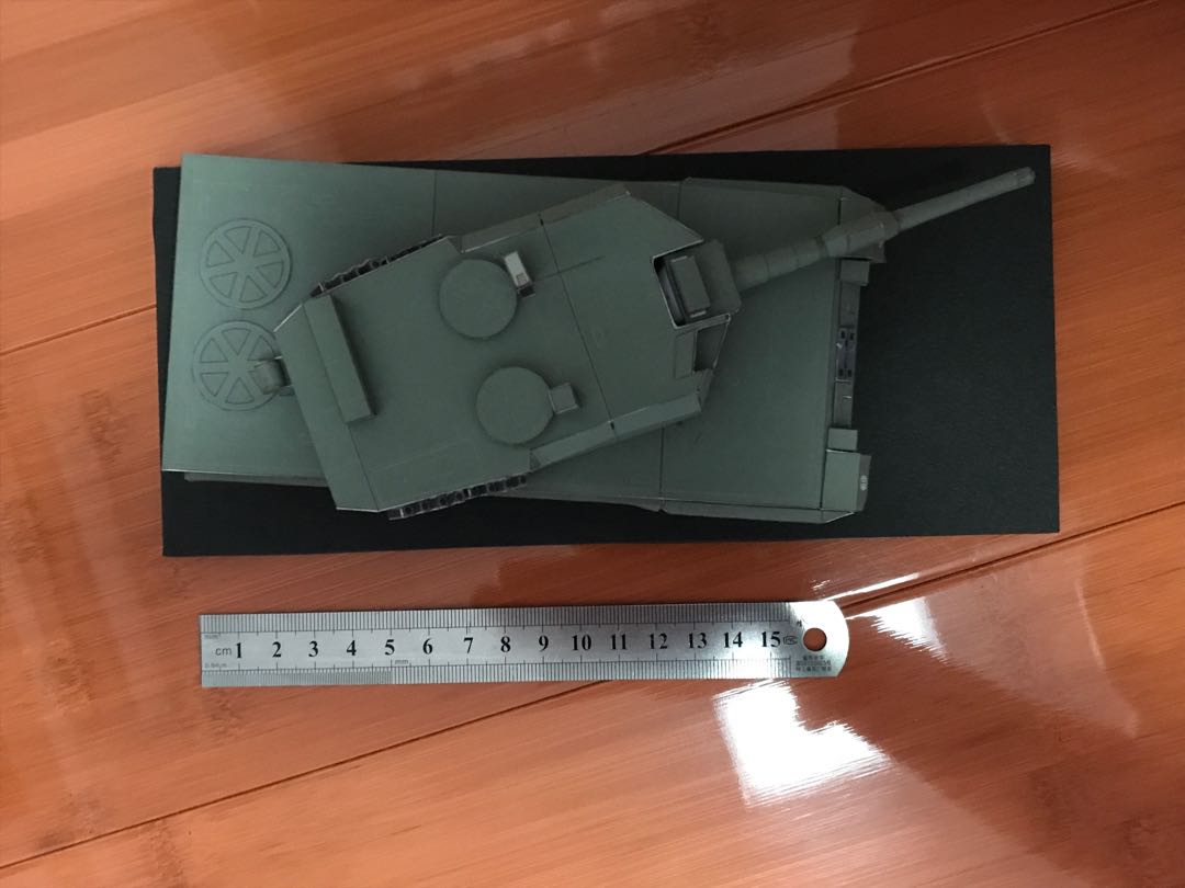 Leopard 2 tank paper model. Scale 1:35, Hobbies & Toys, Toys & Games on ...