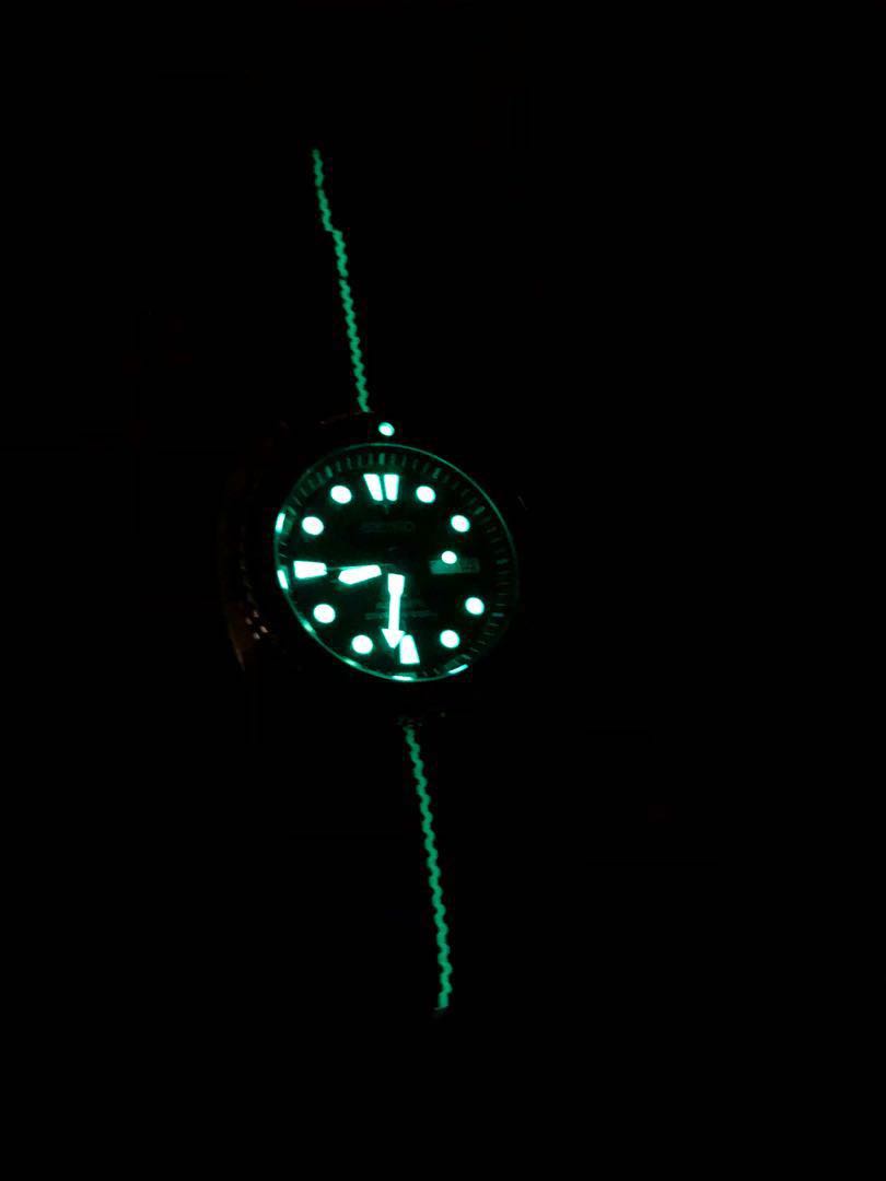 Lume watch strap, Men's Fashion, Watches & Accessories, Watches on ...