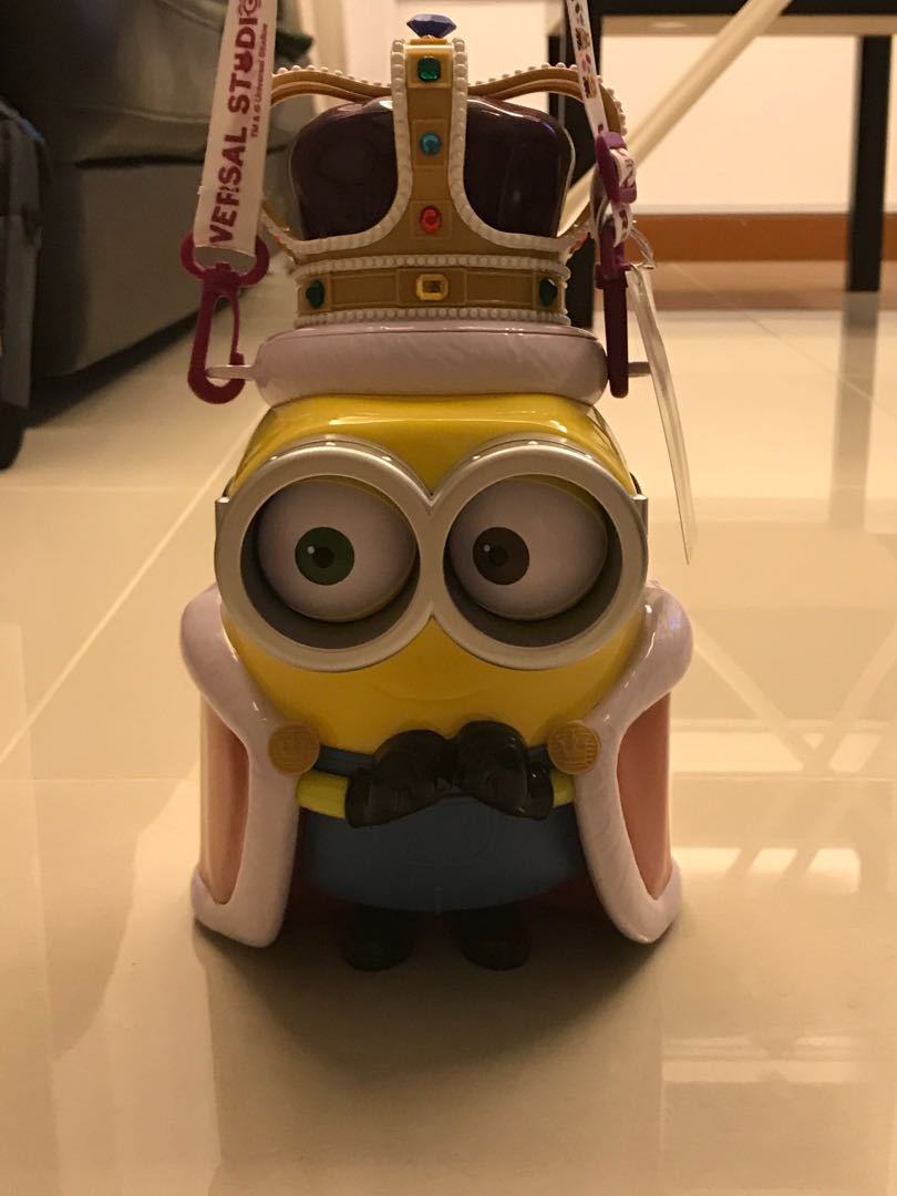 Minion Toy figure ! King bob!, Hobbies & Toys, Toys & Games on Carousell