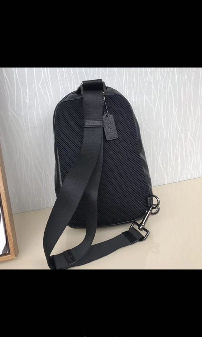 Original coach men sling bag crossbody bag, Men's Fashion, Watches ...