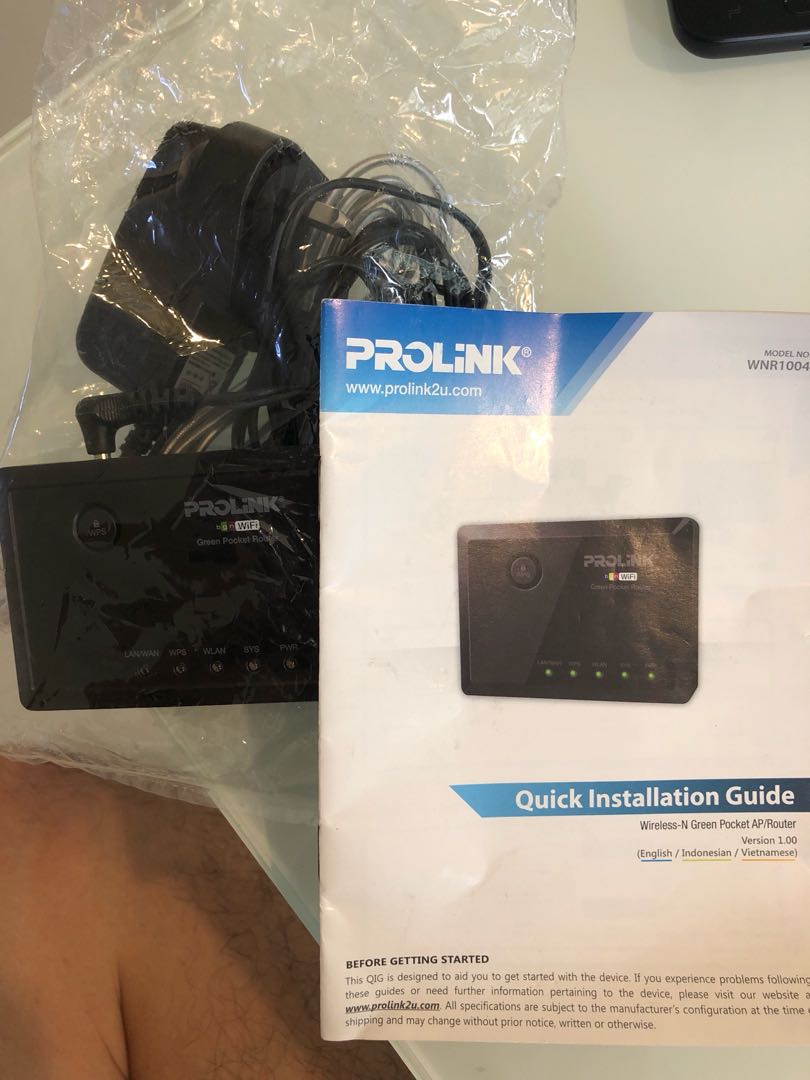 ProLink wireless-N pocket router, Computers & Tech, Laptops & Notebooks ...