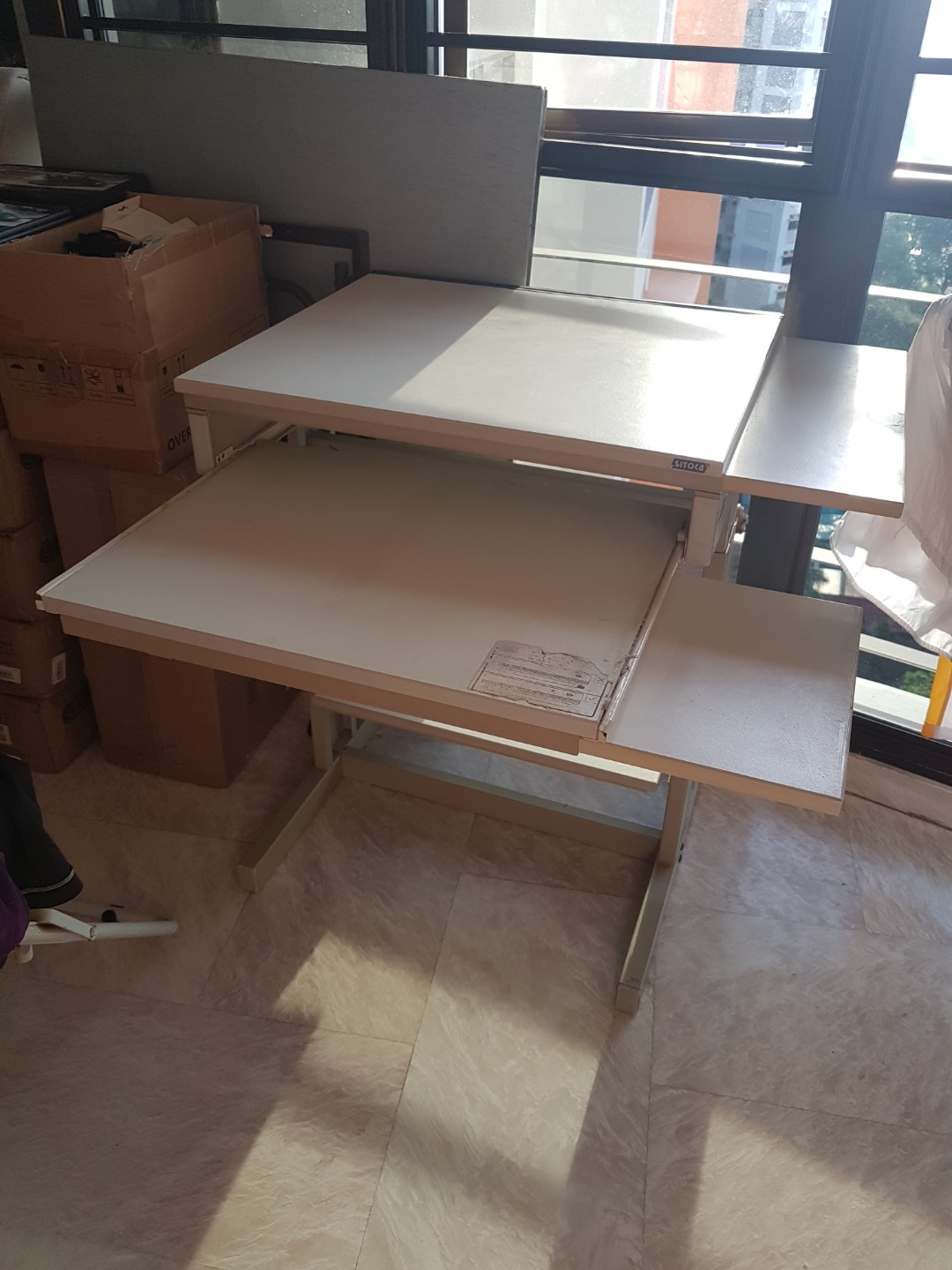 Sitoca computer table, Furniture & Home Living, Furniture, Tables ...