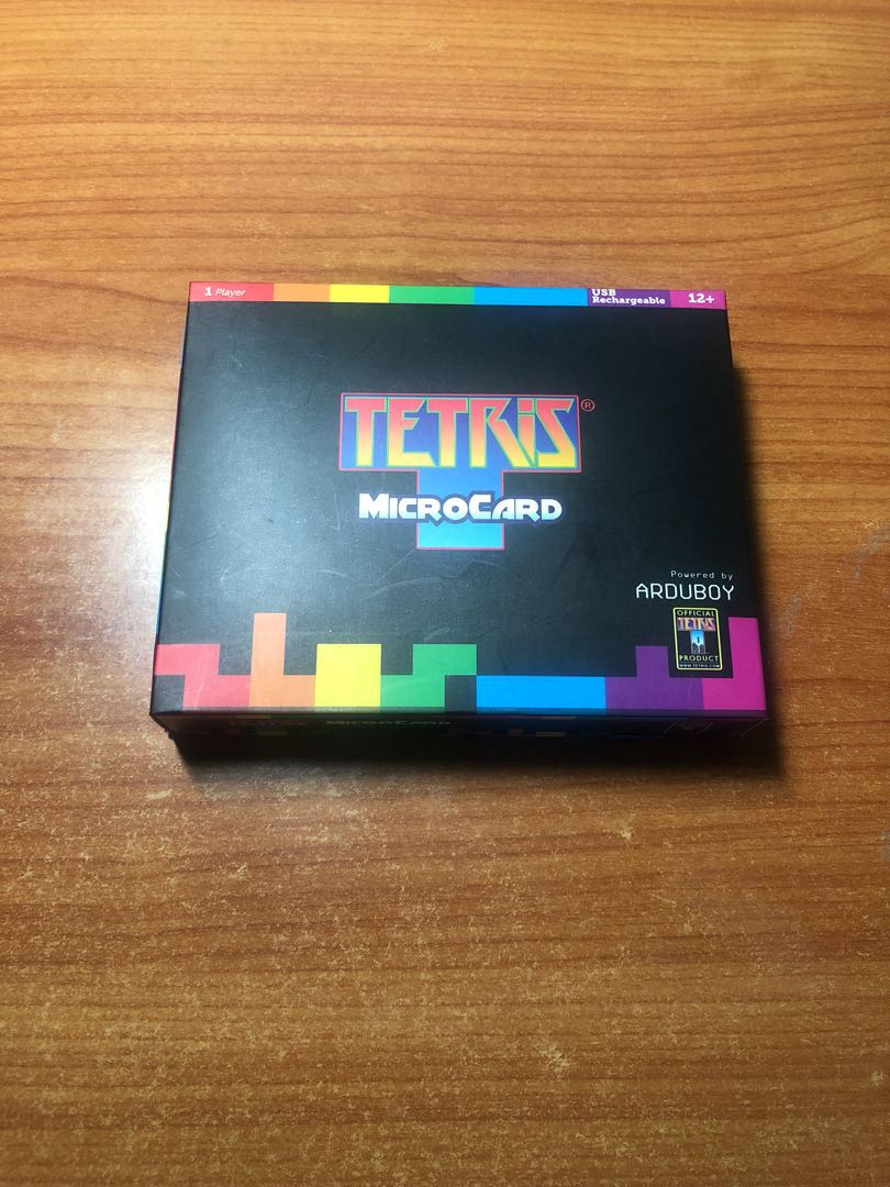 Tetris Microcard, Hobbies & Toys, Toys & Games on Carousell