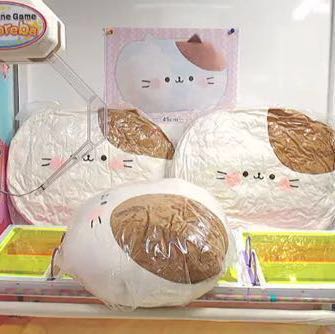 Toreba Prize Funi Marshmallow Neko Cat (45cm), Hobbies & Toys, Toys ...