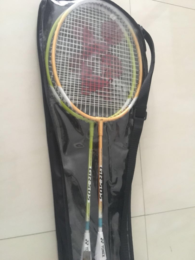YONEX 2 badminton rackets, Sports Equipment, Sports & Games, Racket ...