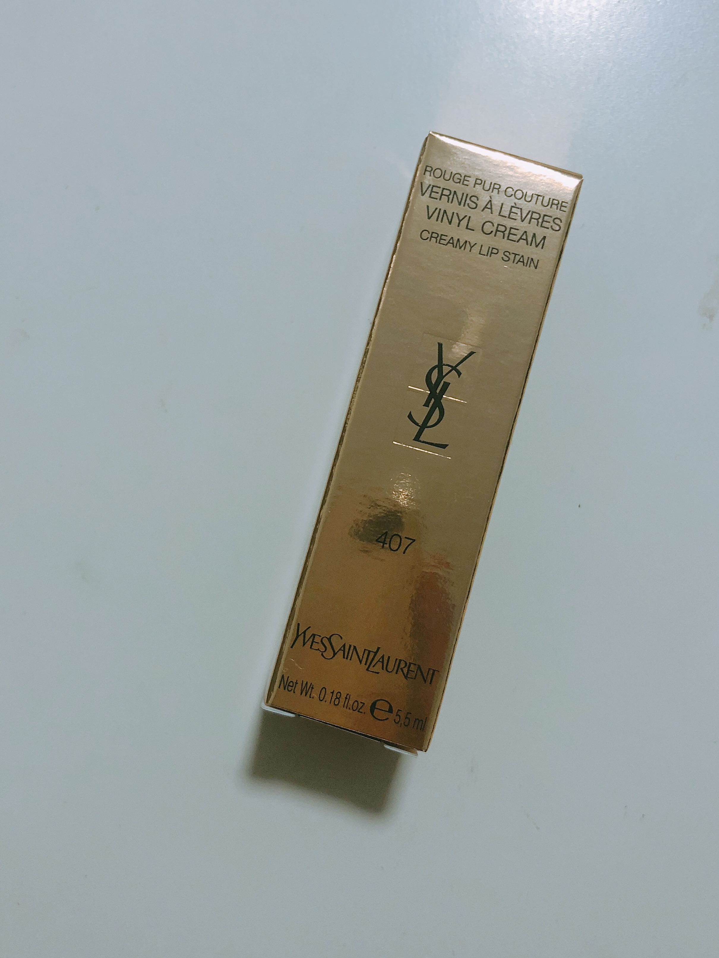 YSL Vernis A Levres Vinyl Cream 407, Beauty & Personal Care, Face ...