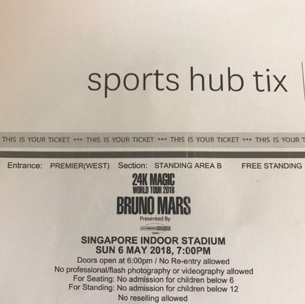 Bruno Mars 24k Magic World, Hobbies & Toys, Memorabilia & Collectibles ...