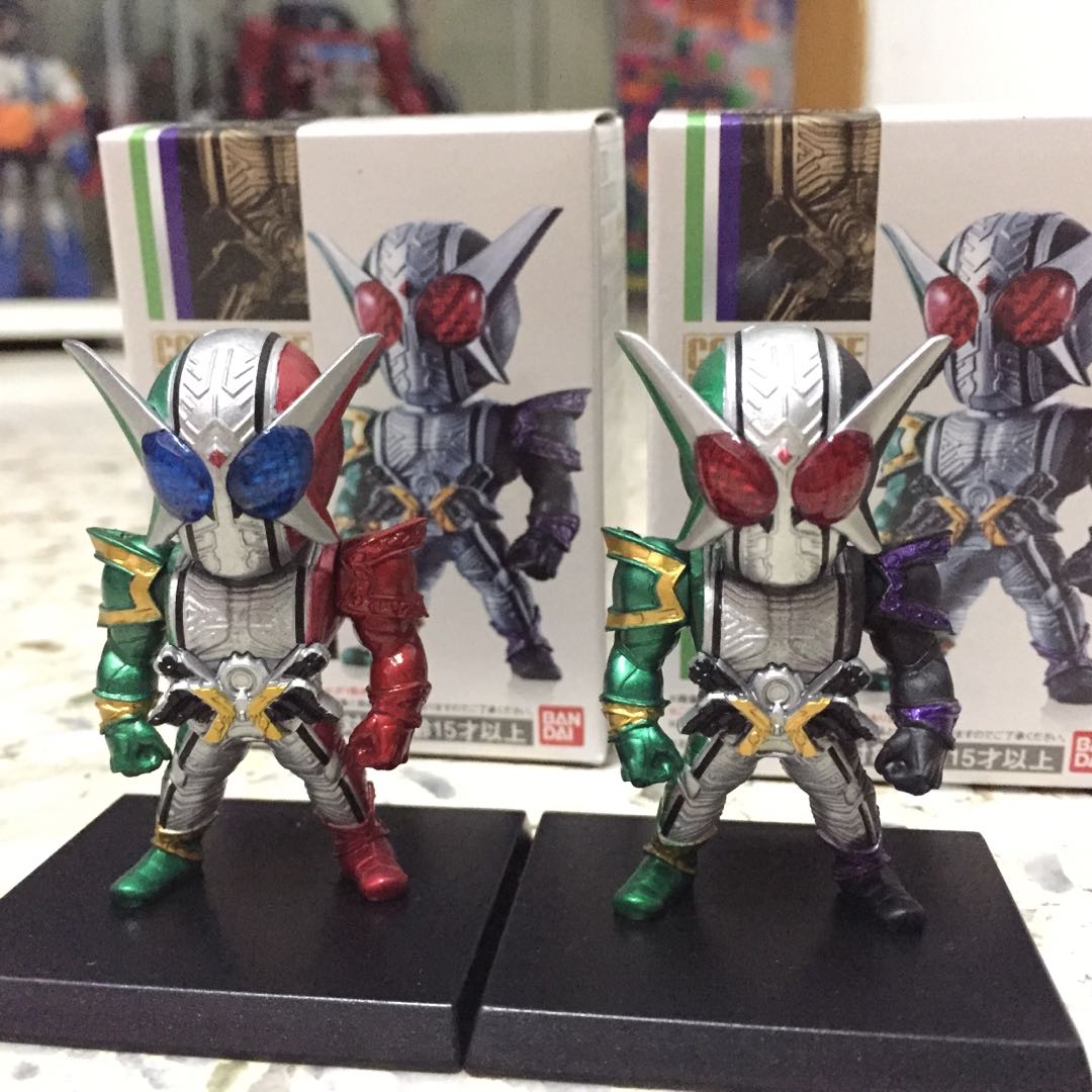 Converge Kamen Rider W (Double) Cyclone Joker Xtreme & Cyclone Accel ...