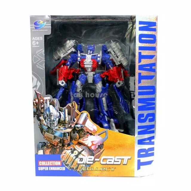 Die Cast Robot Transformer Optimus Prime, Bayi & Anak, Mainan & Baby ...