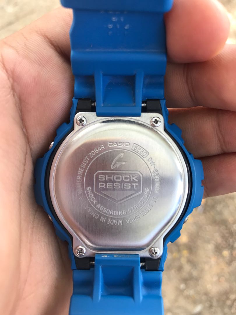 Gshock Dw6900 MM2 Smurf, Men's Fashion, Watches & Accessories, Watches ...