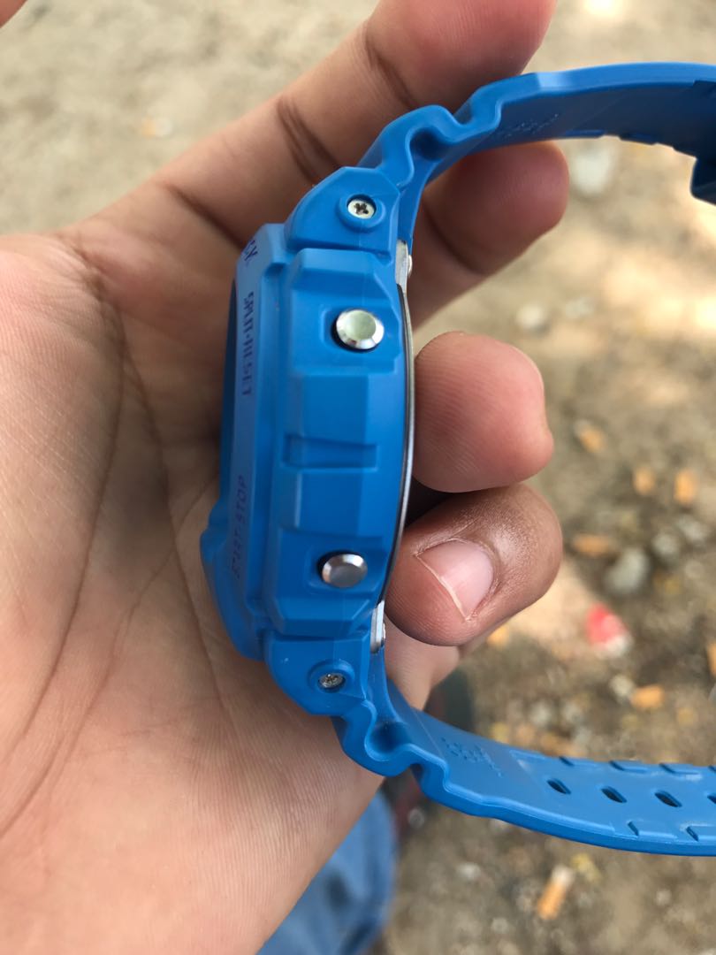 Gshock Dw6900 MM2 Smurf, Men's Fashion, Watches & Accessories, Watches ...