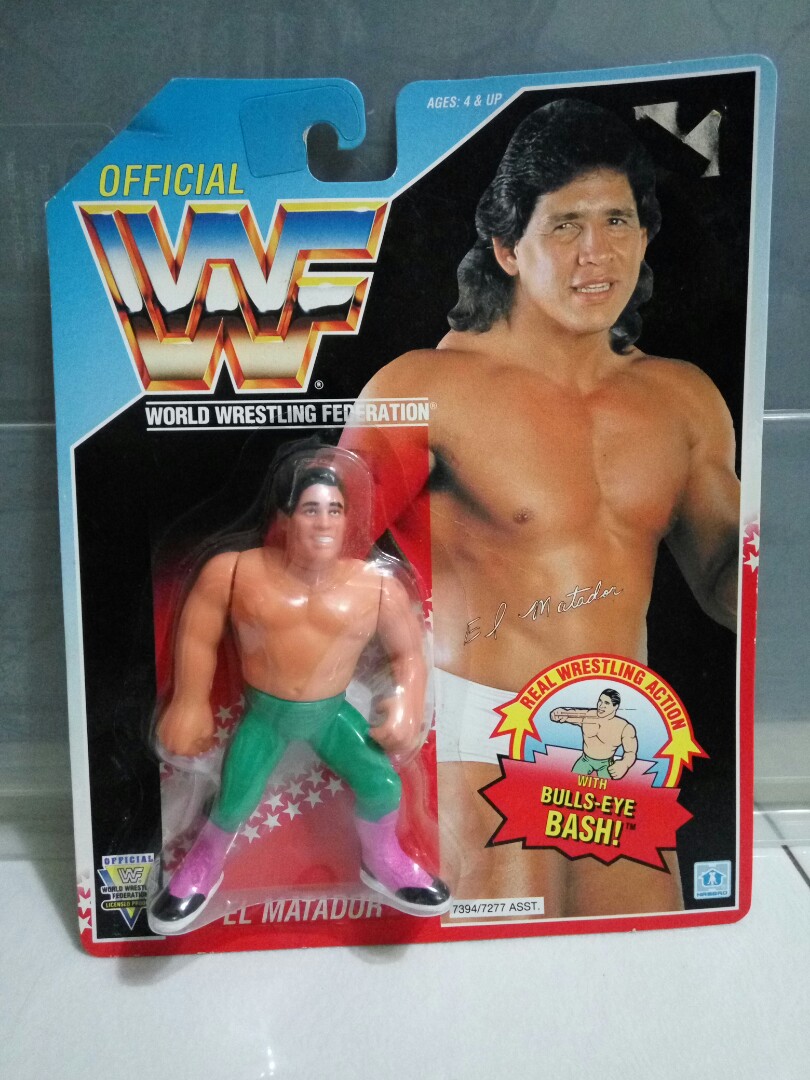 Hasbro WWF figures - El Matador, Hobbies & Toys, Toys & Games on Carousell