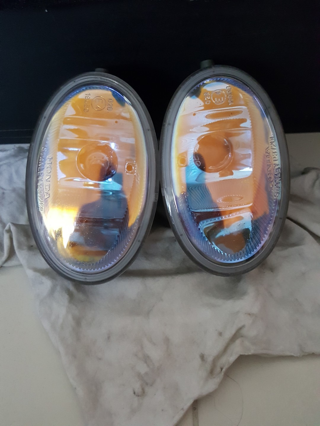 honda stream FoG light Glass, Car Accessories on Carousell