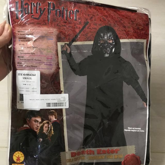 IN STOCK Death Eater Costume Harry Potter costume Cosplay magic book ...