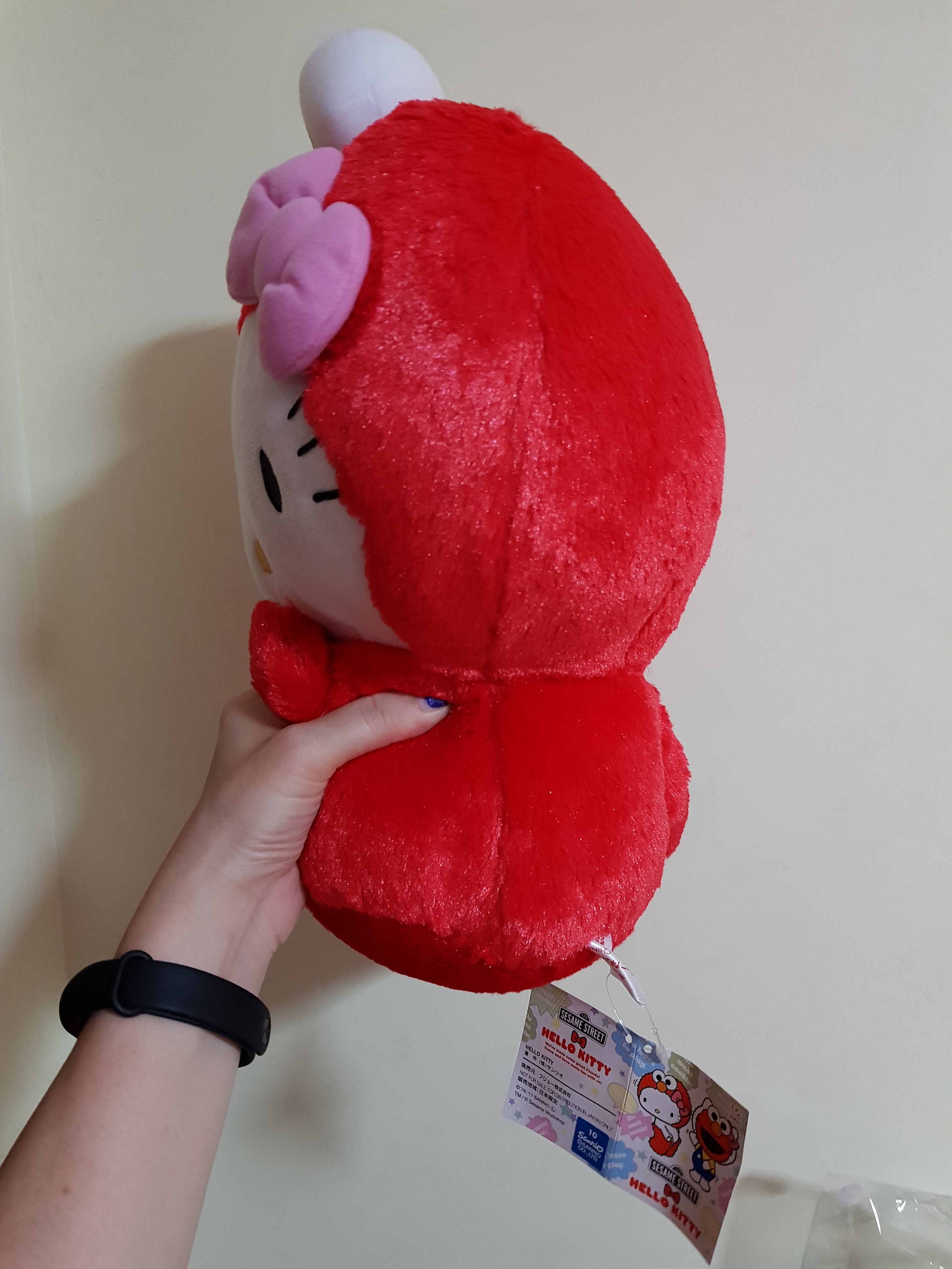 (INSTOCK) Sanrio Hello Kitty Elmo Plush, Hobbies & Toys, Toys & Games ...