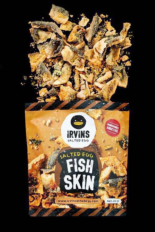 Irvins Salted Egg Fish Skin, Food & Drinks, Packaged & Instant Food on ...