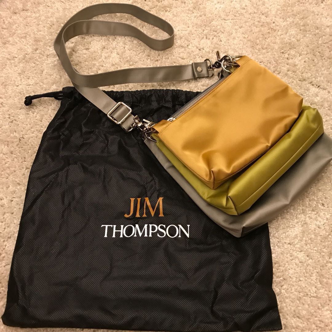 Jim Thompson 3-Tier 3-Tone Sling Bag, Women's Fashion, Bags & Wallets ...