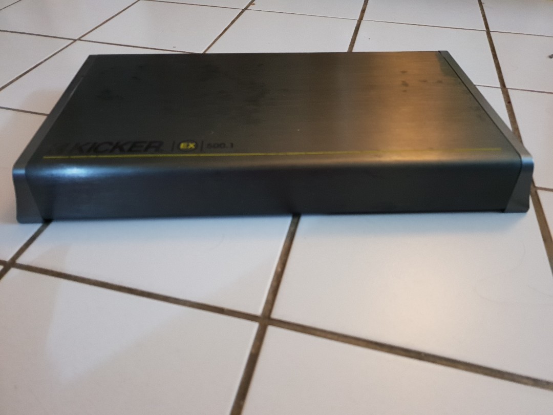 Kicker Ex 500.1 Monoblock Amplifier, Auto Accessories on Carousell