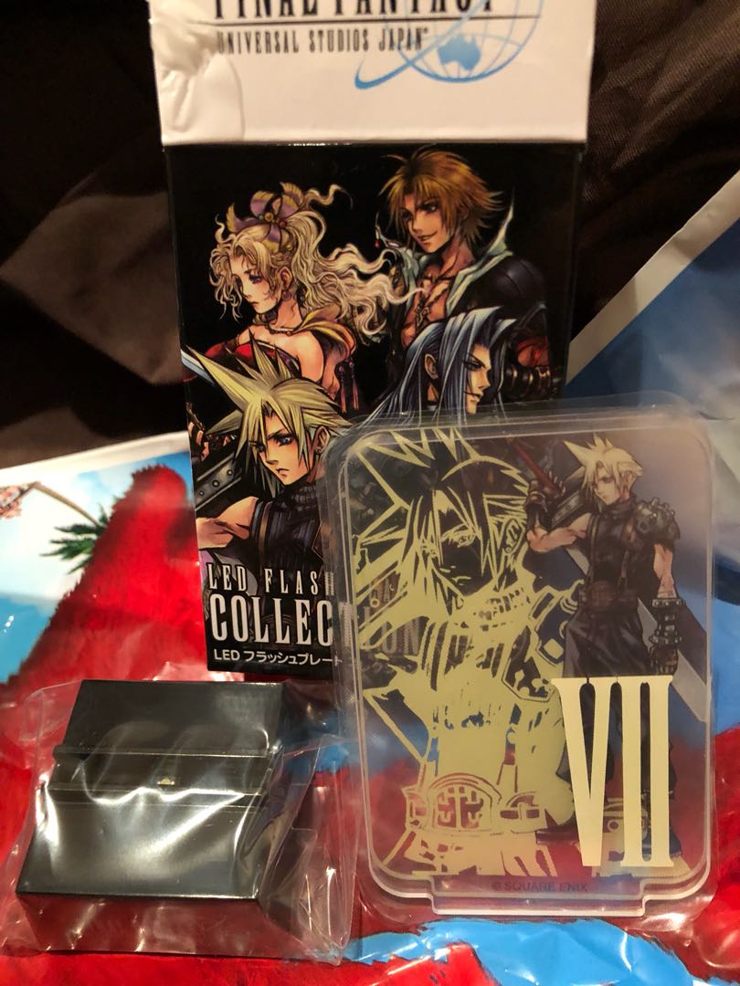 Limited edition final fantasy led flash plate- Cloud, original from ...
