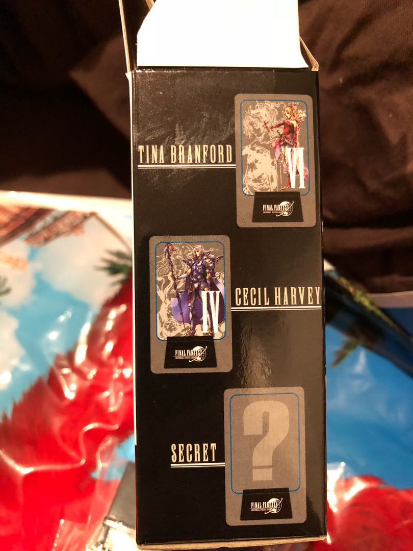 Limited edition final fantasy led flash plate- Rare Secret version ...