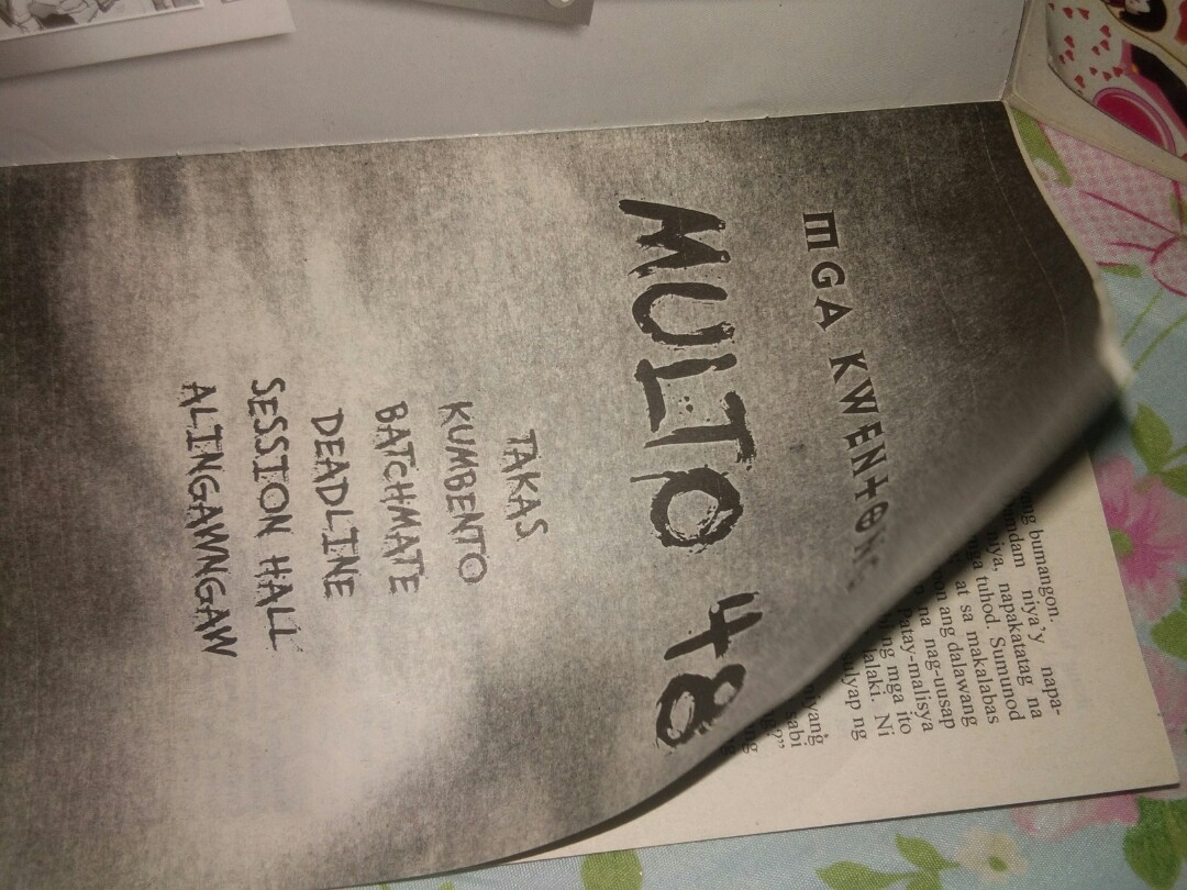 Mga kwentong multo, Hobbies & Toys, Books & Magazines, Textbooks on ...