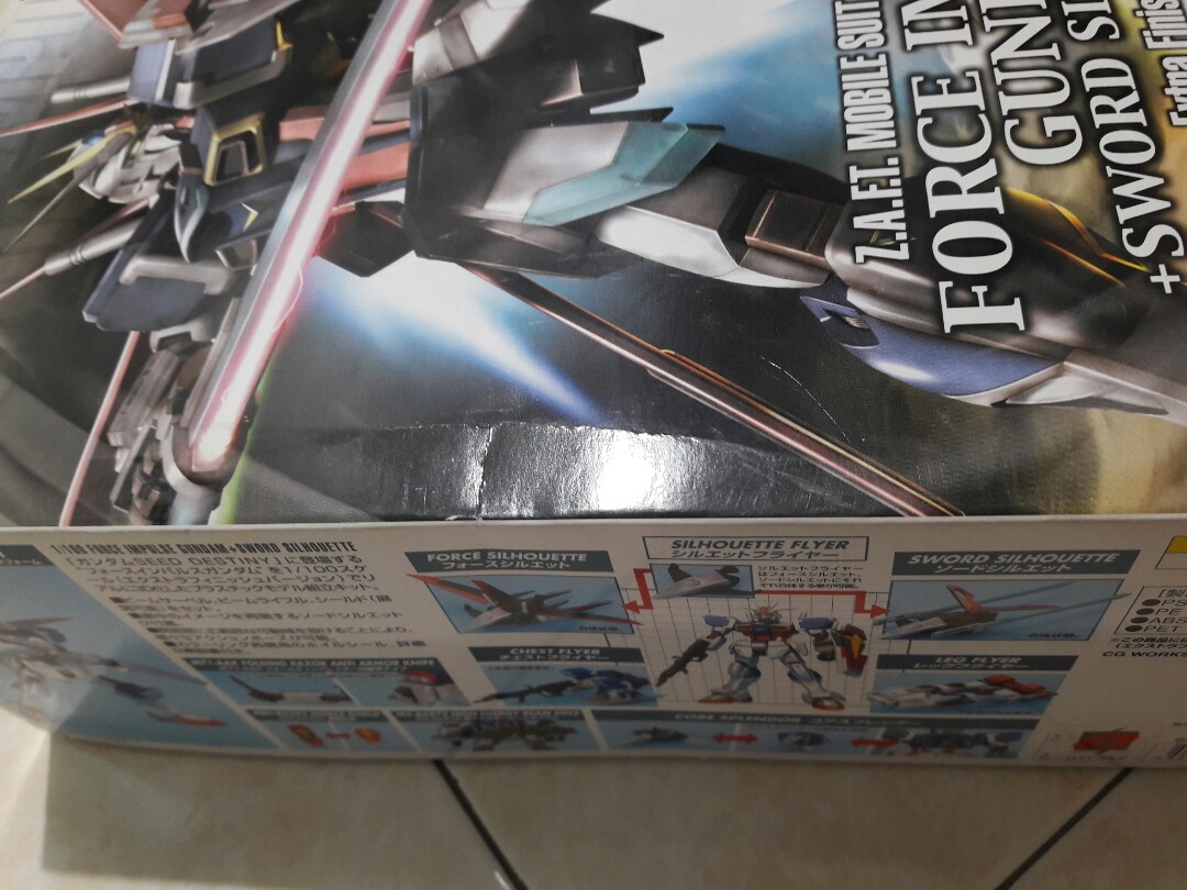 NG 1/100 Force Impulse Gundam + Sword Silhouette (Extra Finish Version), Hobbies & Toys, Toys ...