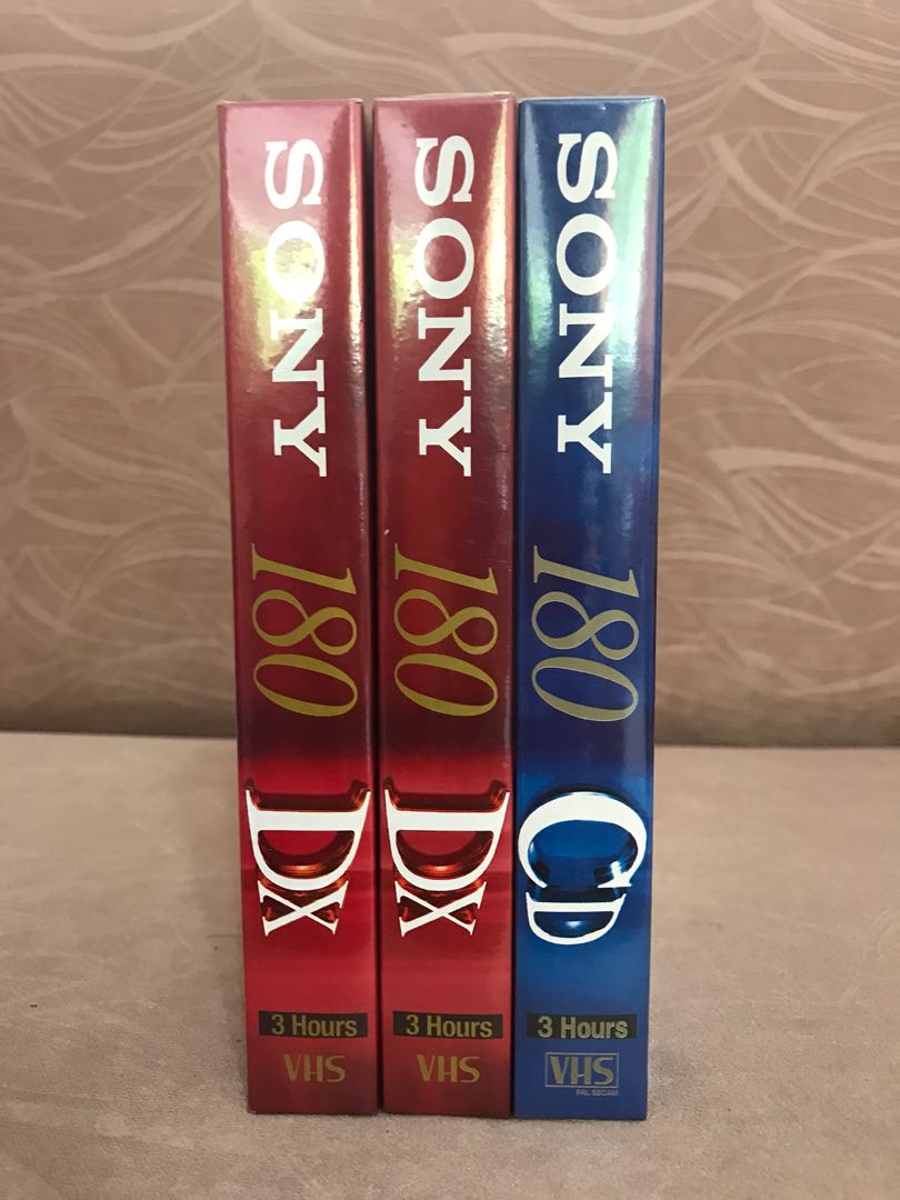 Sony VHS Tape, TV & Home Appliances, TV & Entertainment, TV Parts ...