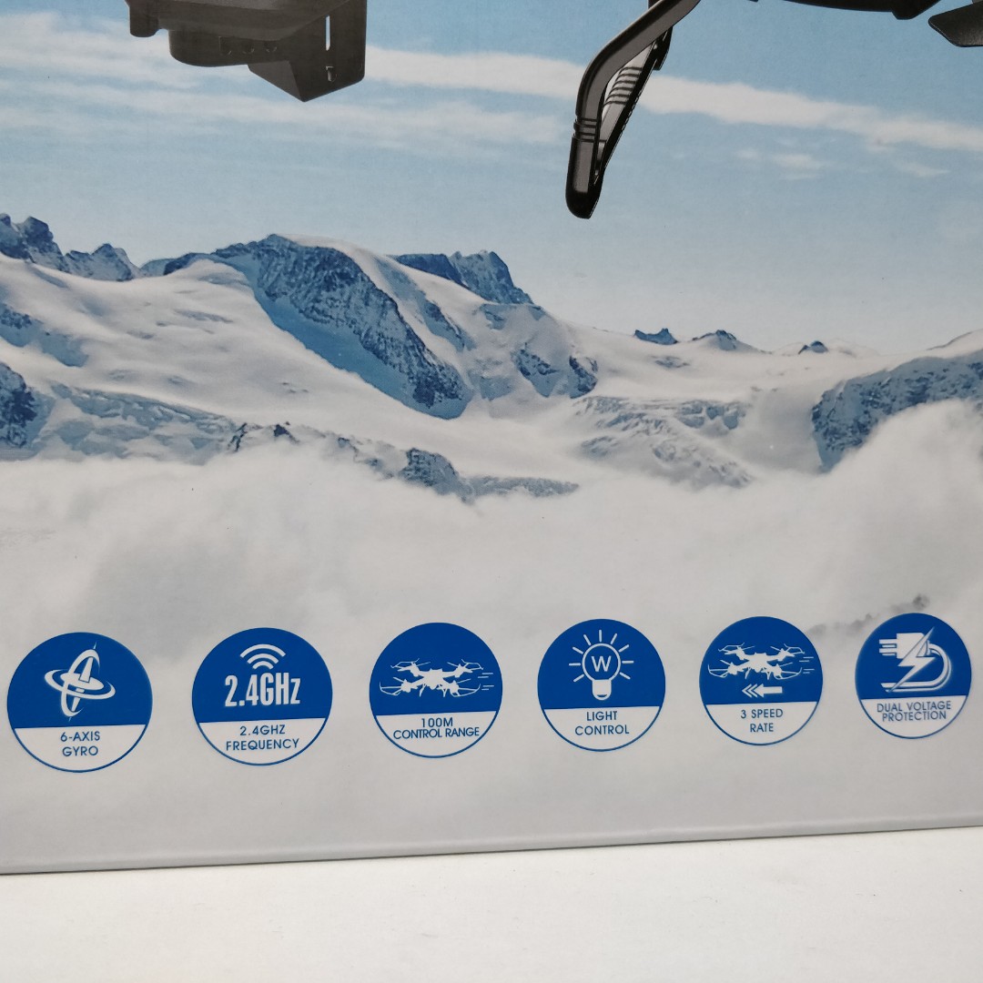 Tracker drone 6 axis gyro 4CH 2.4Ghz RC Quadcopter, Toys & Games ...