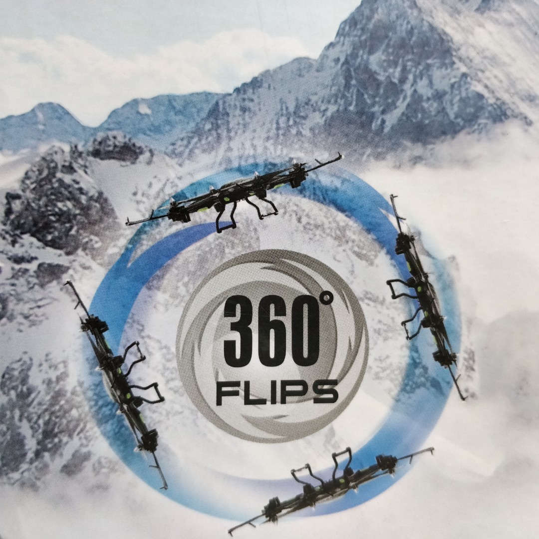 Tracker drone 6 axis gyro 4CH 2.4Ghz RC Quadcopter, Toys & Games ...