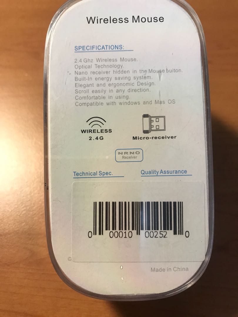 Wireless Mouse Computers And Tech Parts And Accessories Mouse And Mousepads On Carousell