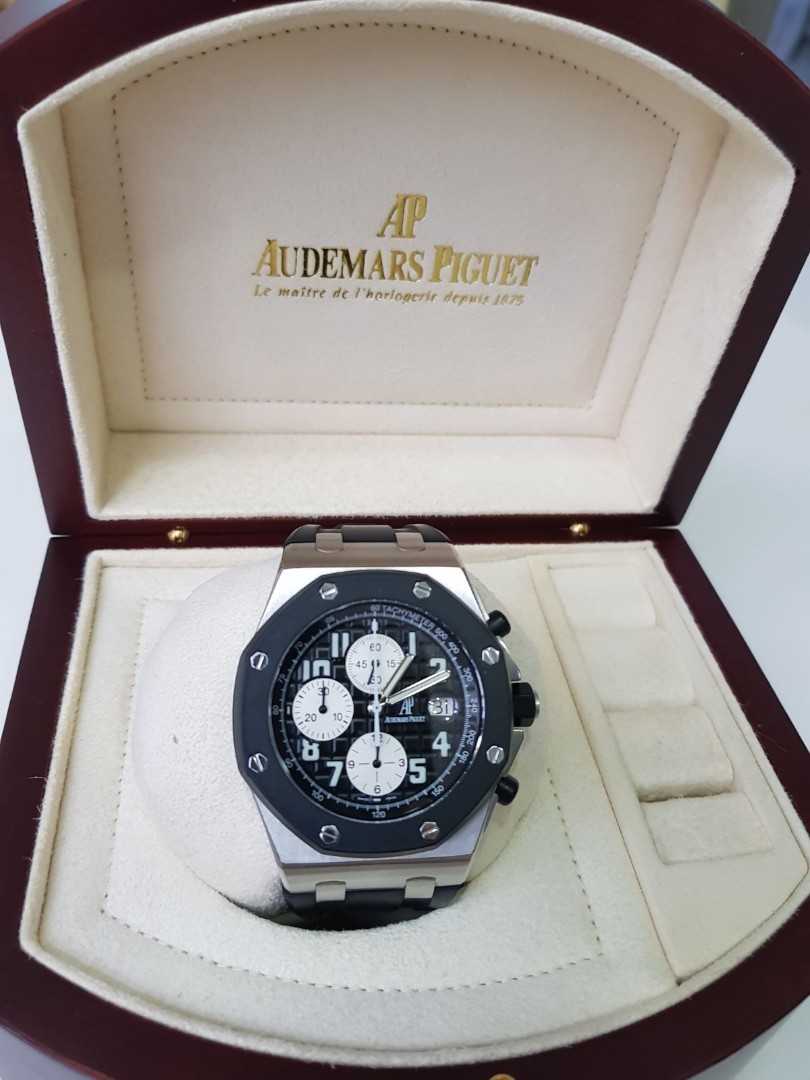 AP offshore rubber clad, Luxury, Watches on Carousell