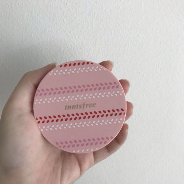 Innisfree Limited Edition Baby Pastel Pink Cover + No-Sebum Correcting ...