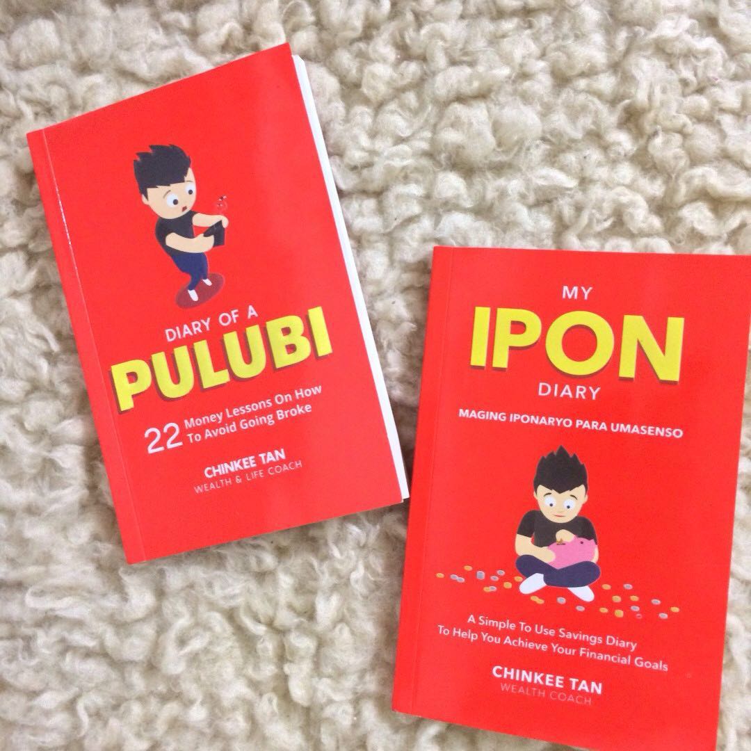 My Ipon Diary + Diary of a Pulubi Set by Chinkee Tan, Hobbies & Toys, Books & Magazines ...