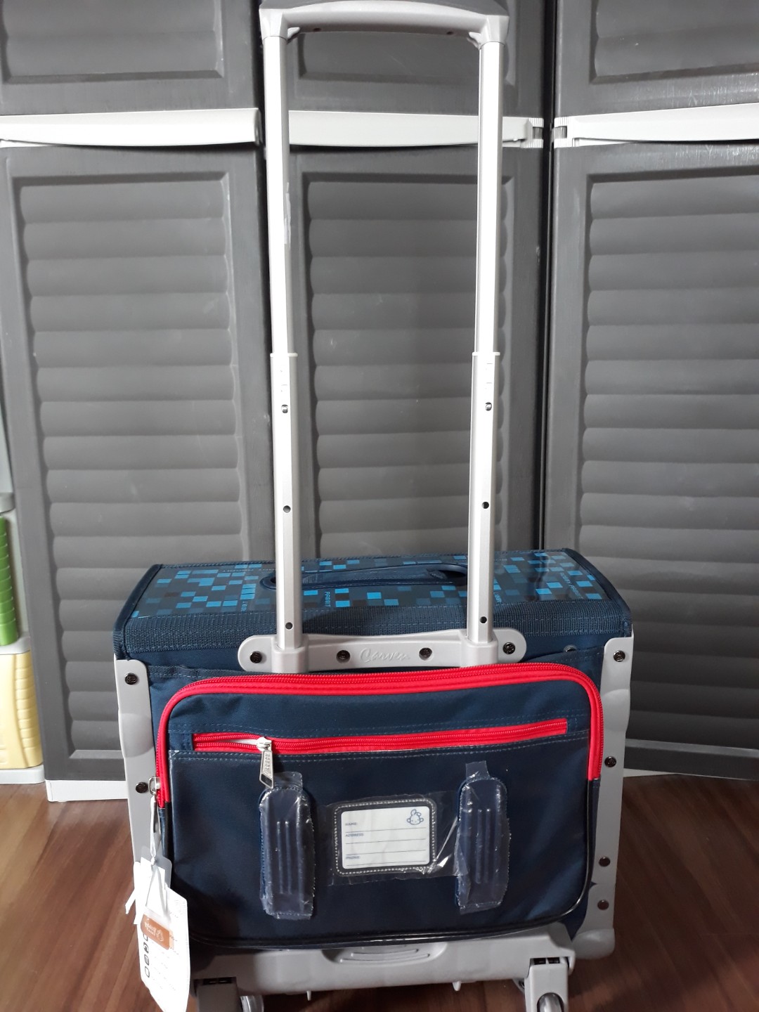 Robby Rabbit trolley bag for boys, Babies & Kids, Baby Nursery & Kids ...