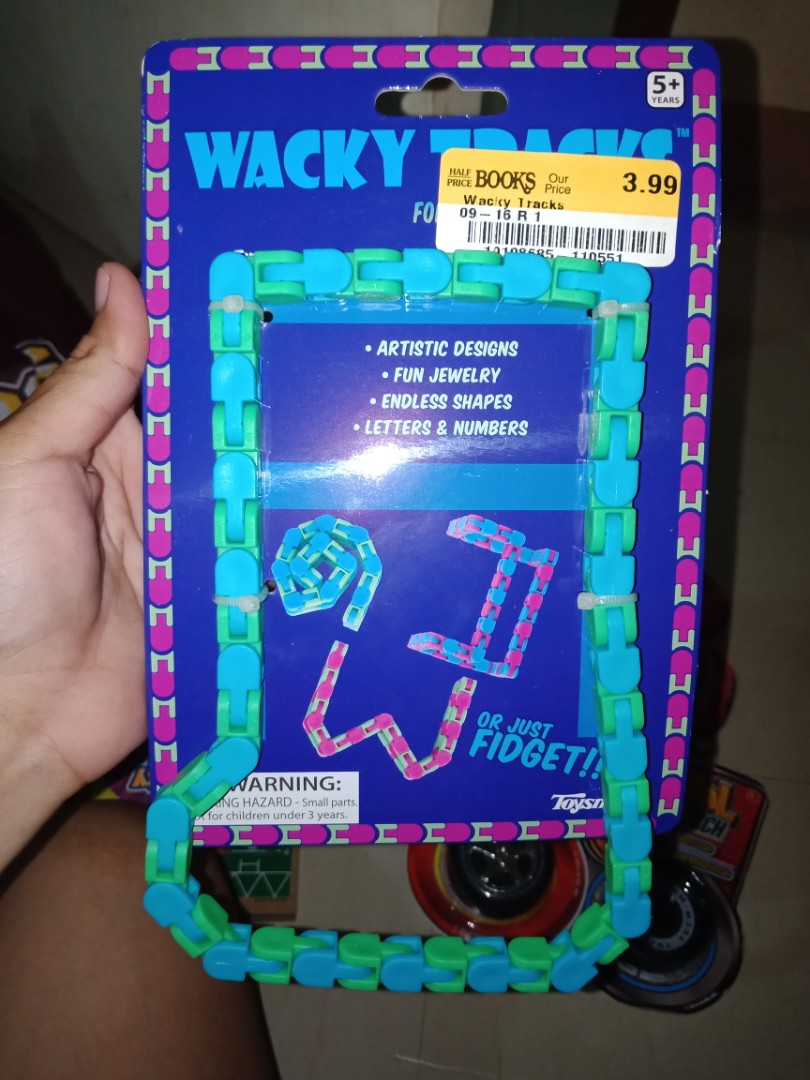 Wacky Tracks Form it Shape it Fidget, Hobbies & Toys, Toys & Games on ...