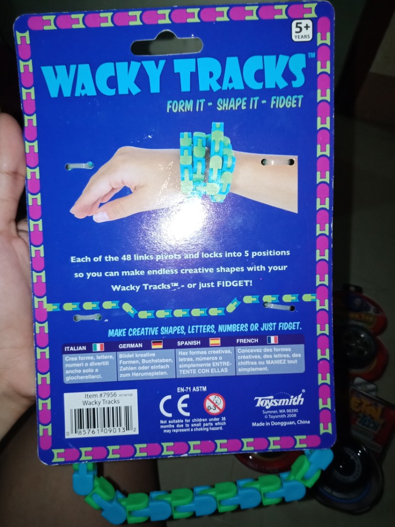 Wacky Tracks Form it Shape it Fidget, Hobbies & Toys, Toys & Games on ...