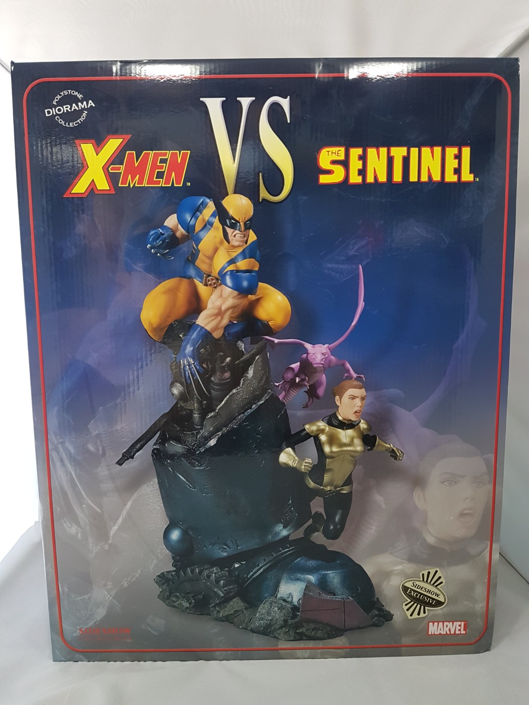 X-Men vs. Sentinel 3 Diorama Wolverine & Shadowcat Exclusive Edition ...