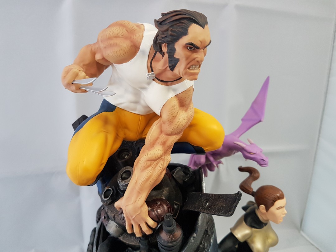 X-Men vs. Sentinel 3 Diorama Wolverine & Shadowcat Exclusive Edition ...
