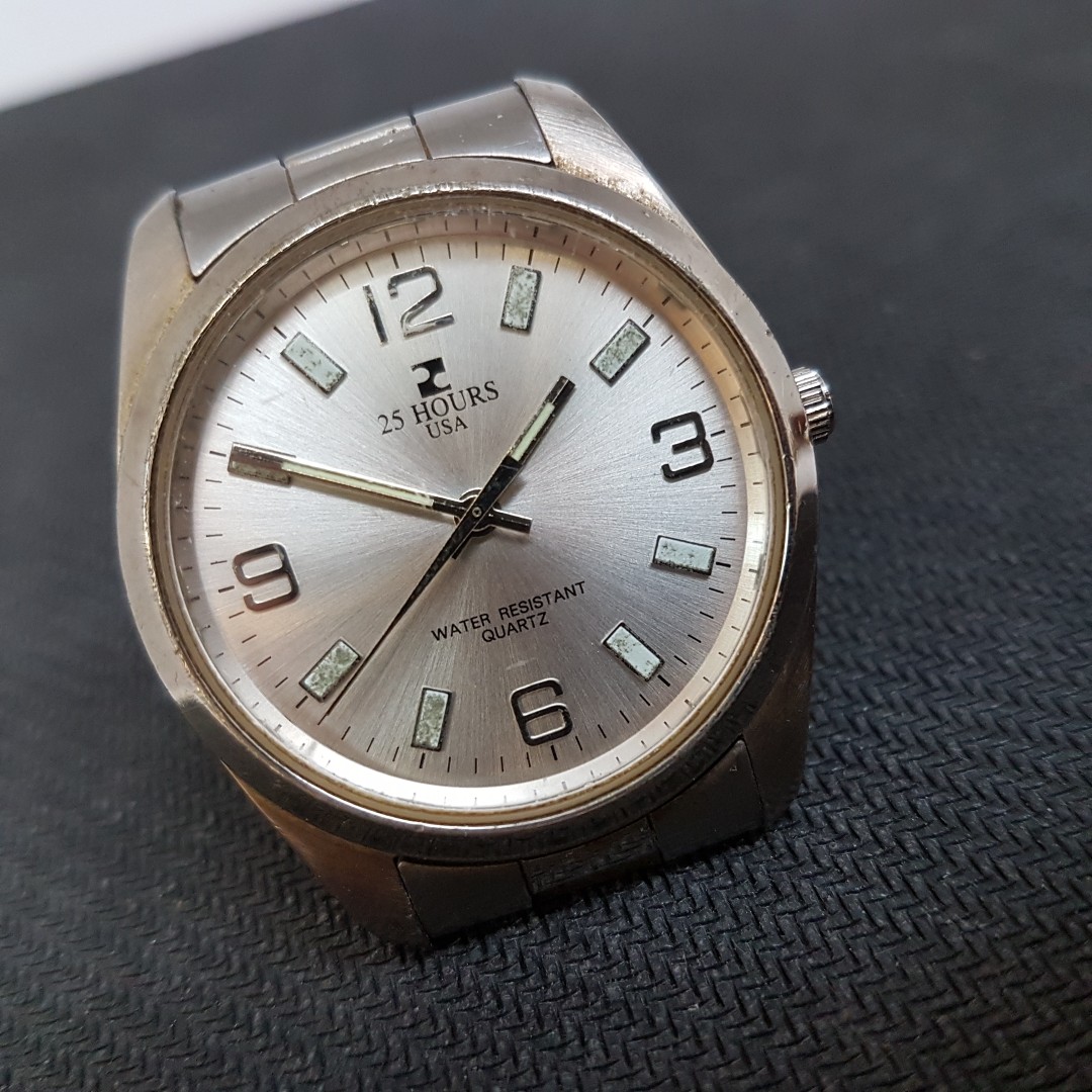 25 Hours Vintage Watch, Luxury, Watches on Carousell
