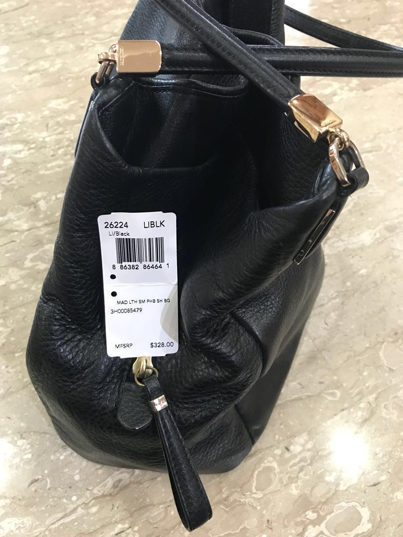 Coach Madison Calf Leather Small Phoebe Shoulder Bag F26224 Authentic ...