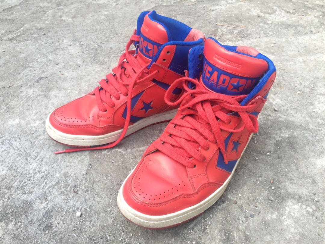 Converse Weapon Red, Men's Fashion, Footwear, Sneakers on Carousell