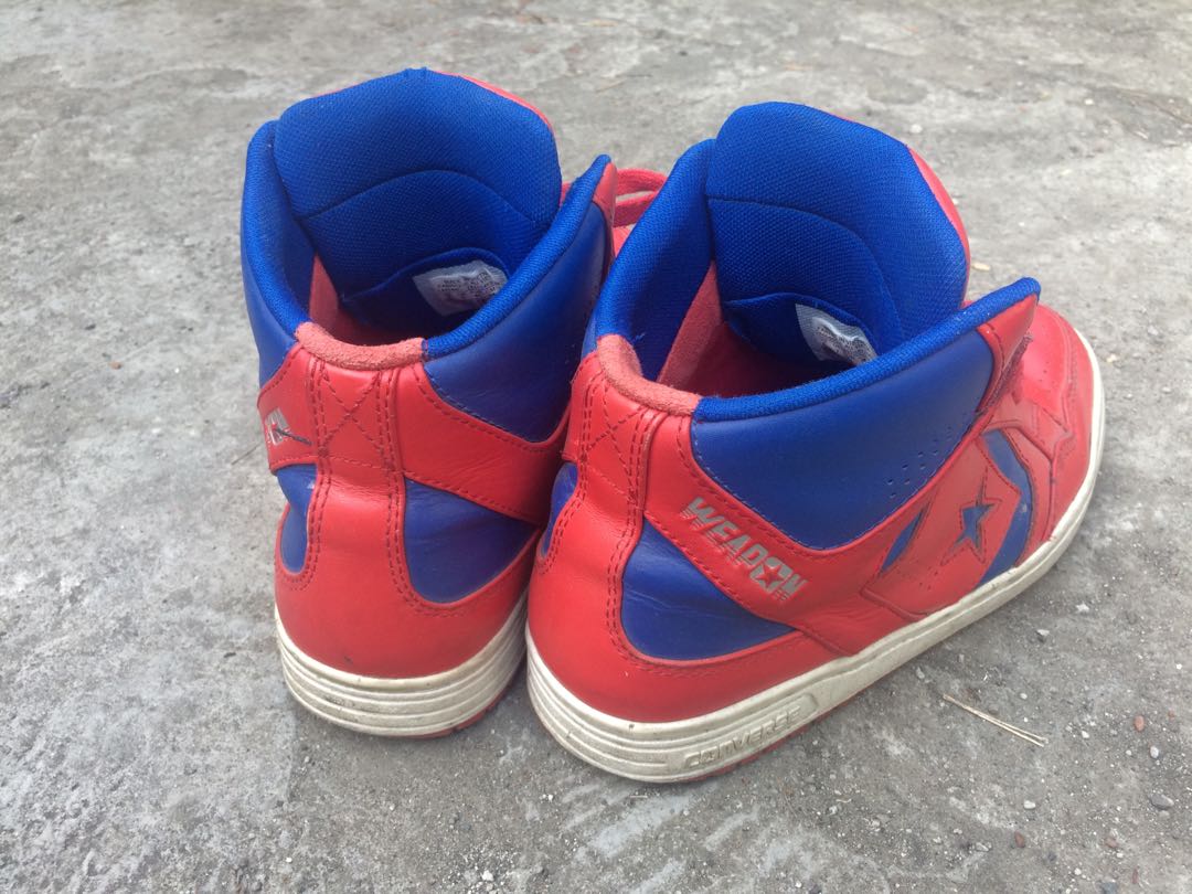 Converse Weapon Red, Men's Fashion, Footwear, Sneakers on Carousell