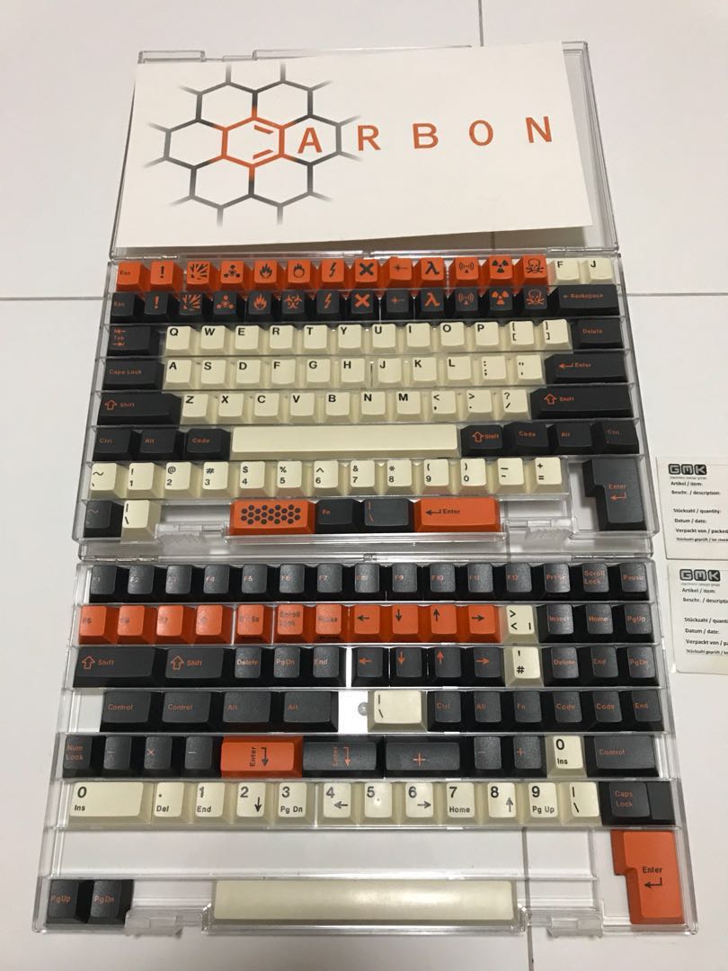 GMK Carbon, Computers & Tech, Parts & Accessories, Computer Keyboard on ...